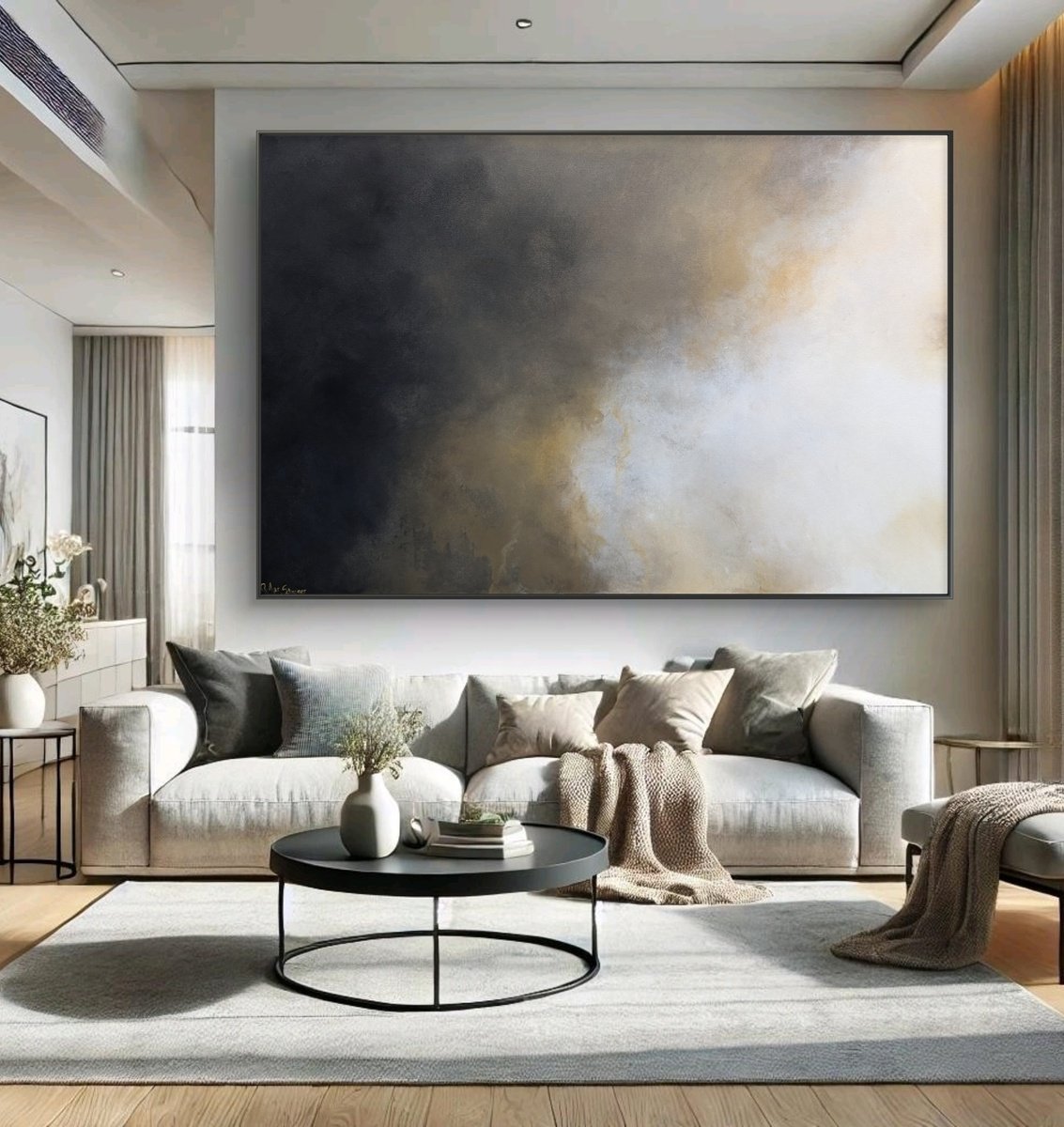 Twilight Haze Acrylic painting by Gabriela Azar Schreiner | Artfinder