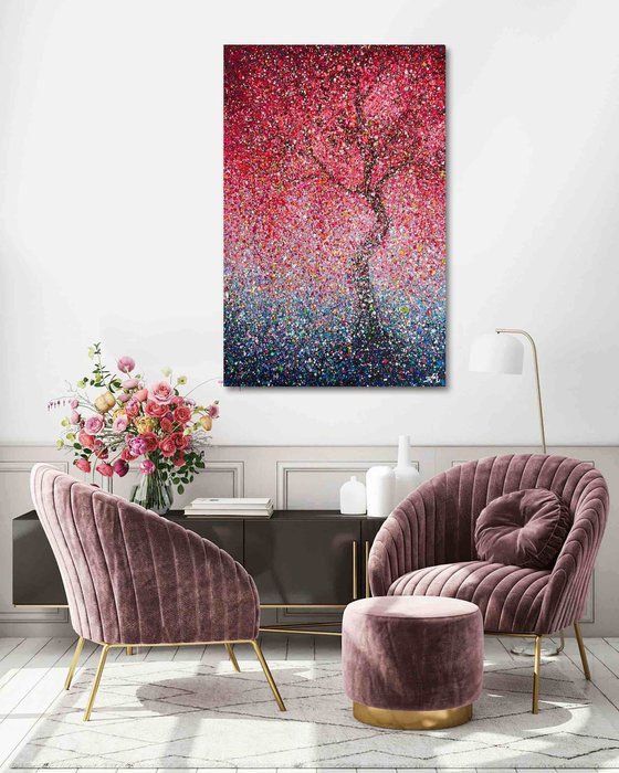 Overwhelmingly beautiful life Acrylic painting by Nadins ART | Artfinder