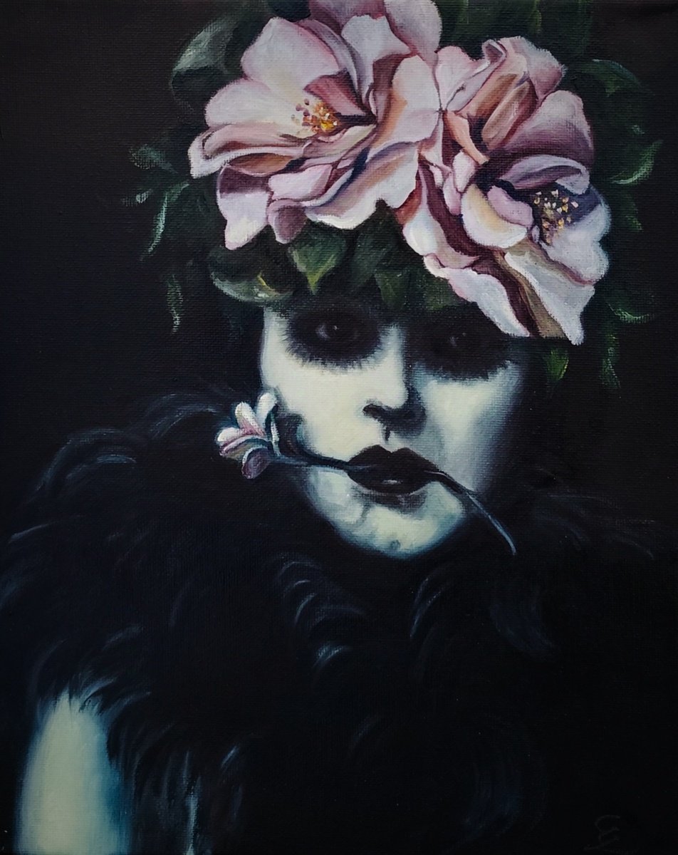 Portrait of Mandrake Oil painting: Veronica Ciccarese | Artfinder