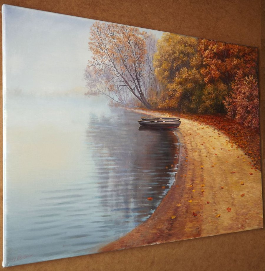 Calm Morning Painting: Oleg Riabchuk | Artfinder