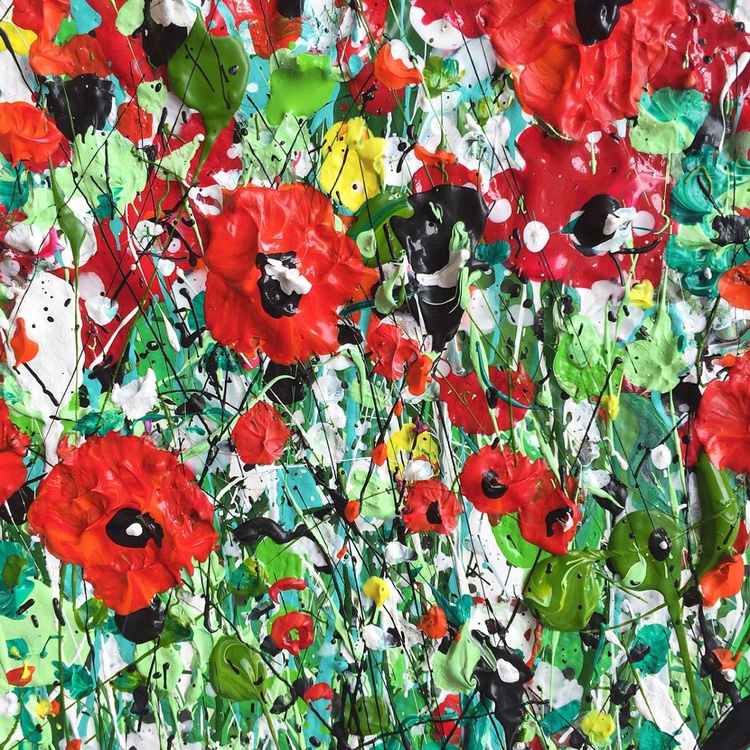 In The Depth Of The Poppy Field | Artfinder