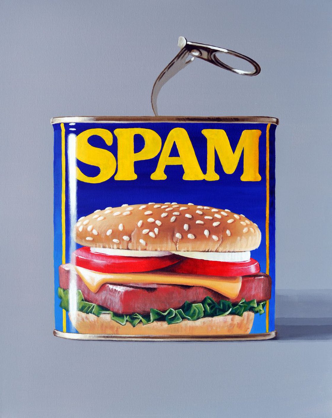 Spam Acrylic painting: Peter Slade | Artfinder