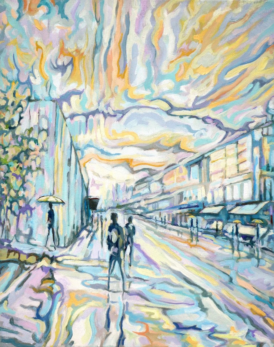 Awash Oil painting: Guy Pickford | Artfinder