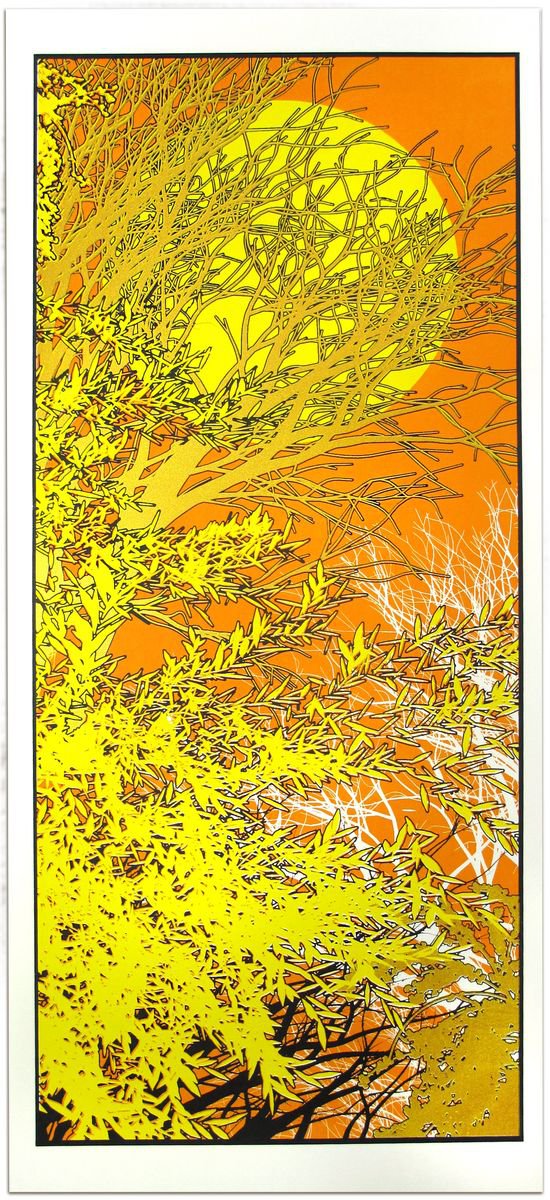 Sunny Day Screenprint: Chris Keegan | Artfinder