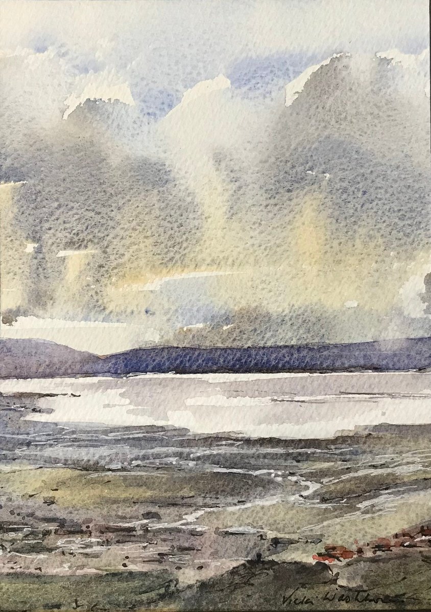 Across the Bristol Chanel to Exmoor Watercolour: Vicki Washbourne ...