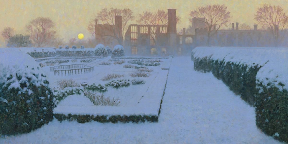 The Lost Garden Oil painting by Mark Harrison | Artfinder