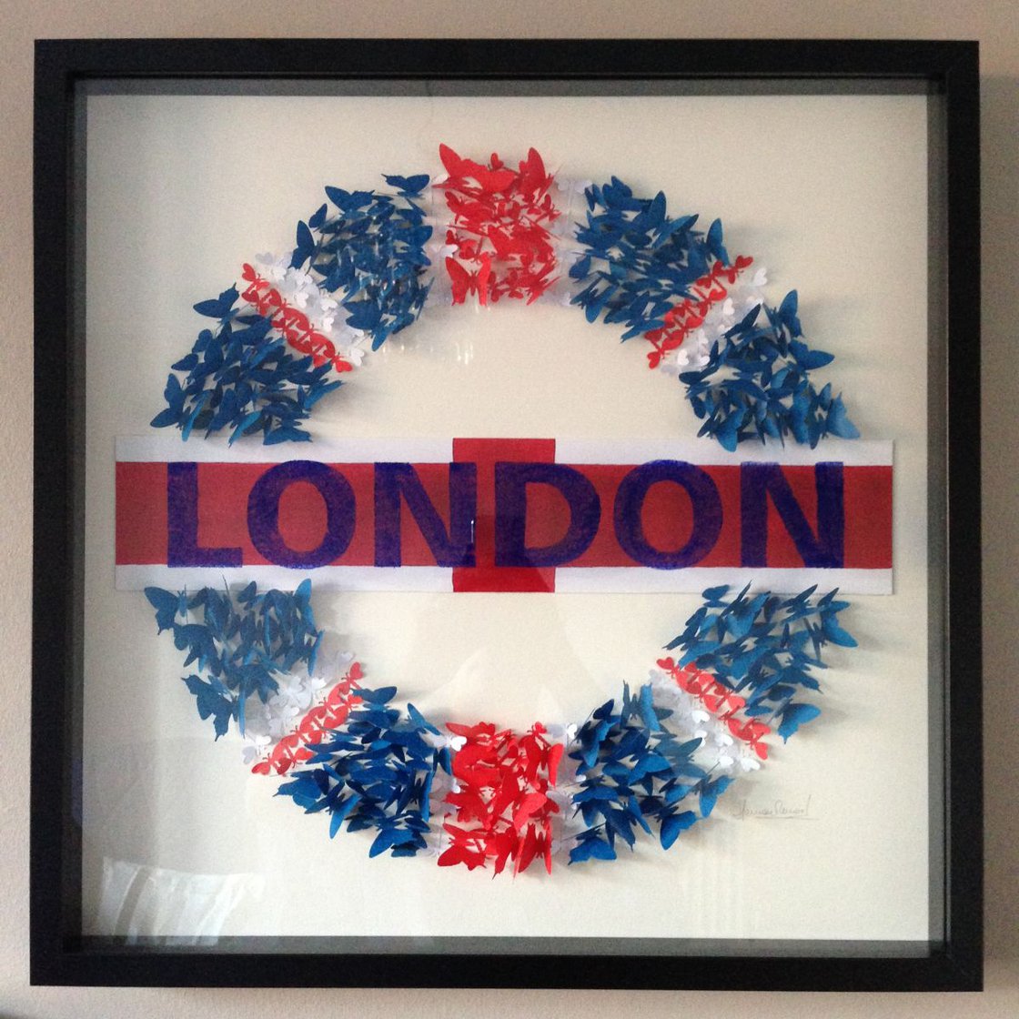 Next Stop: London Collage: Hernan Reinoso | Artfinder