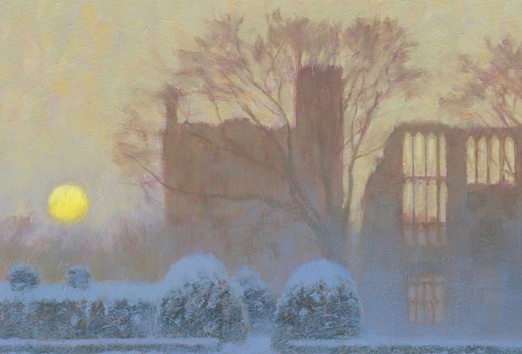 The Lost Garden Oil painting by Mark Harrison | Artfinder