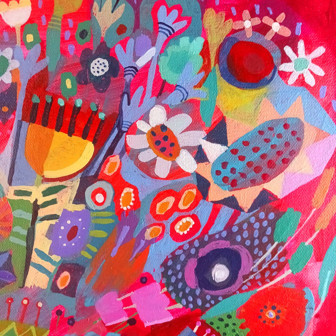 Joy Acrylic painting by Imogen Skelley | Artfinder