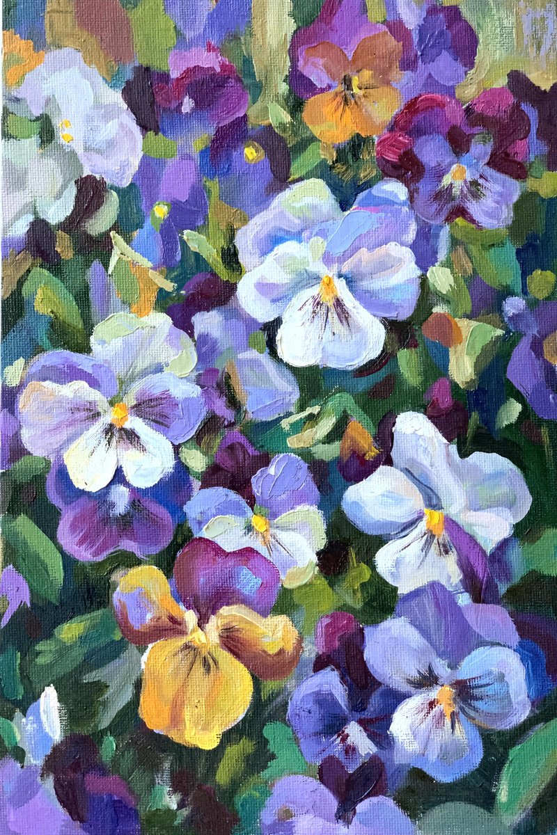 Spring flowers. Part 3. Oill Painting Oil painting: MOMALYU | Artfinder