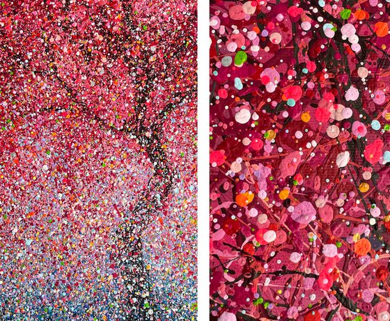 Overwhelmingly beautiful life Acrylic painting by Nadins ART | Artfinder