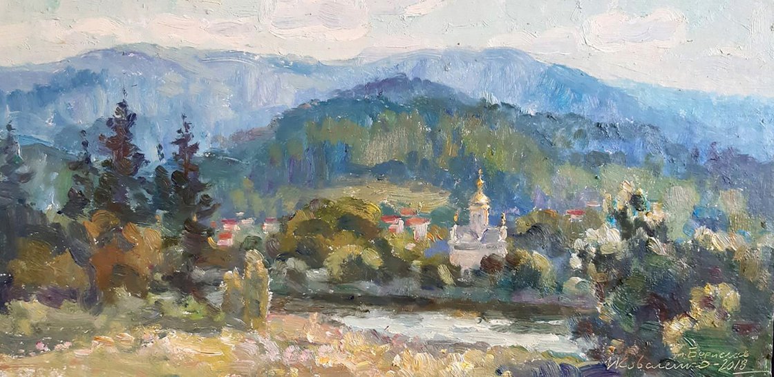 Mountains landscape Oil painting: Ivan Kovalenko | Artfinder