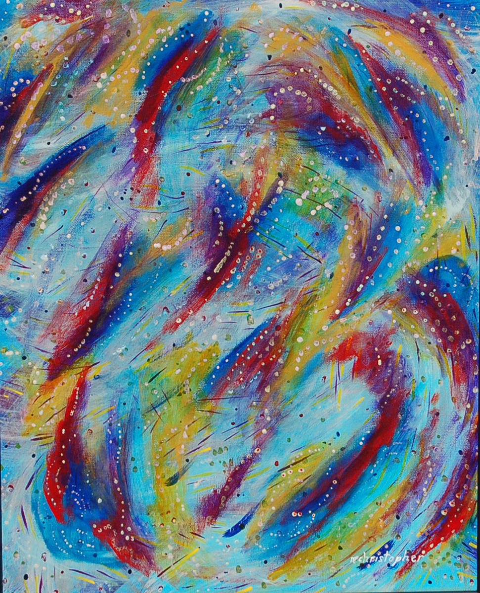 Cellophane Acrylic painting by Mark Smith | Artfinder