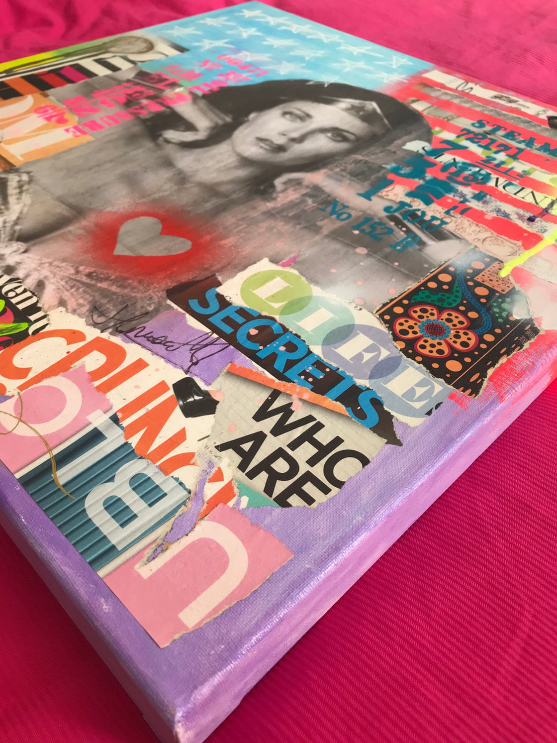 Wonder Woman Collage: Hernan Reinoso | Artfinder