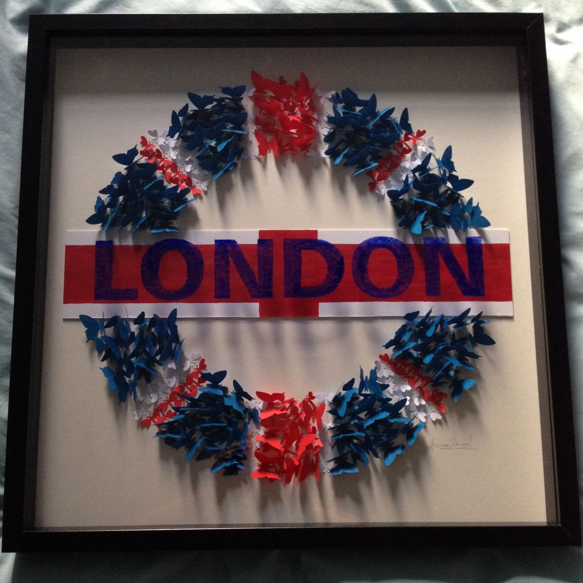 Next Stop: London Collage: Hernan Reinoso | Artfinder