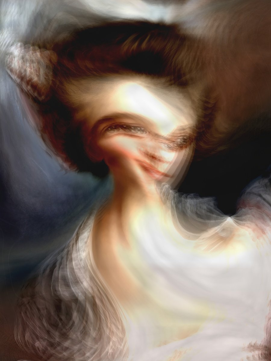 Miradas en movimiento XV Print: Javier Diaz | Artfinder