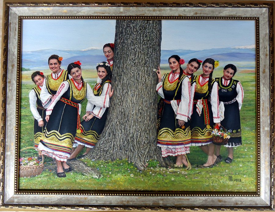 "Centenarian Oak" Oil painting: Grigor Velev | Artfinder