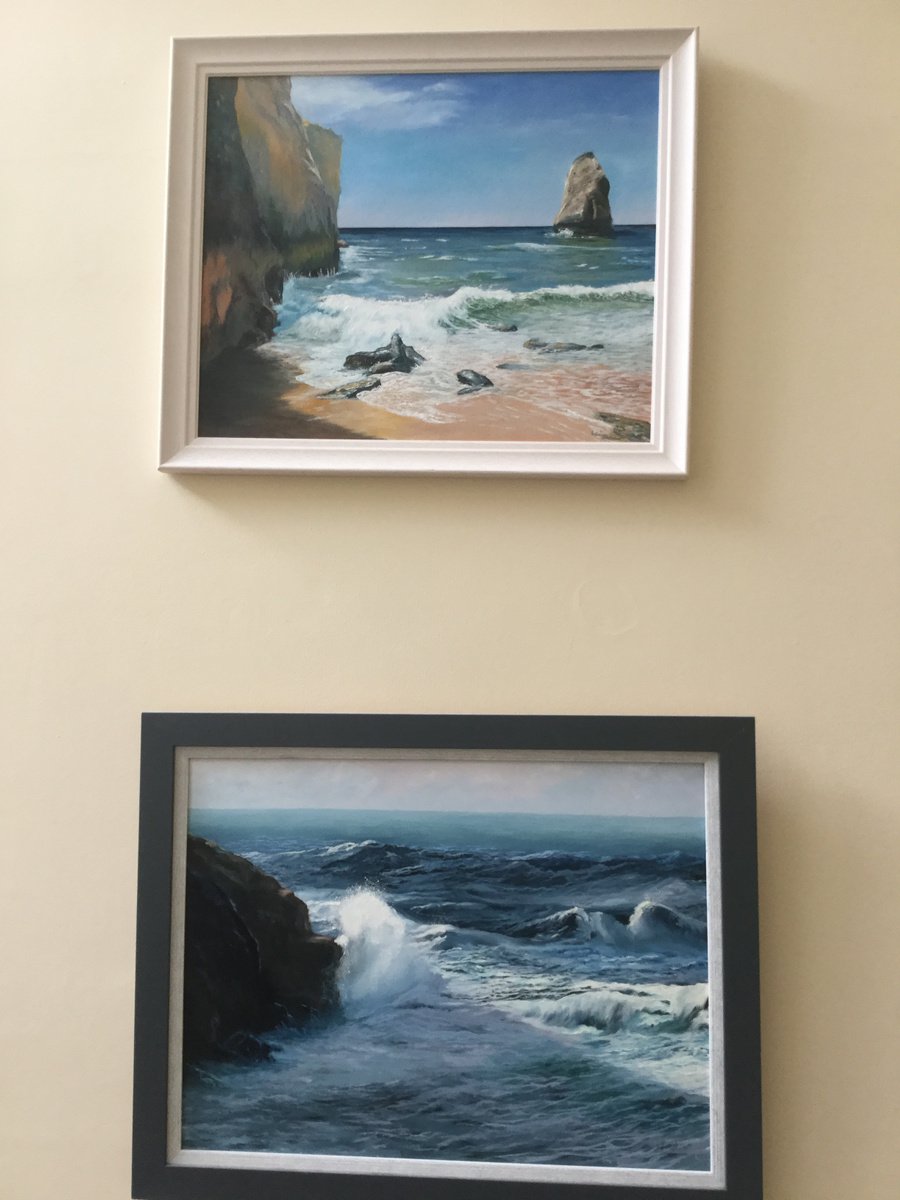 Droskyn Point Oil painting by Robin Souter | Artfinder