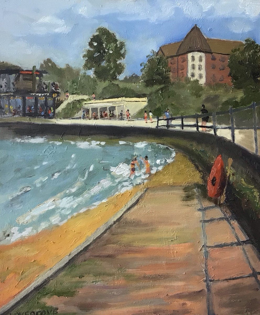 Westgate on Sea Kent Oil painting: Julian Lovegrove Art | Artfinder