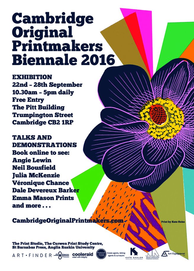 Printmaker Kate Heiss speaks about the Cambridge Original Printmakers ...