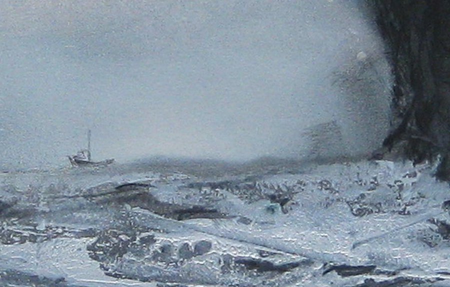 'West Side Creel Boat' Pastel drawing by Bill McArthur | Artfinder