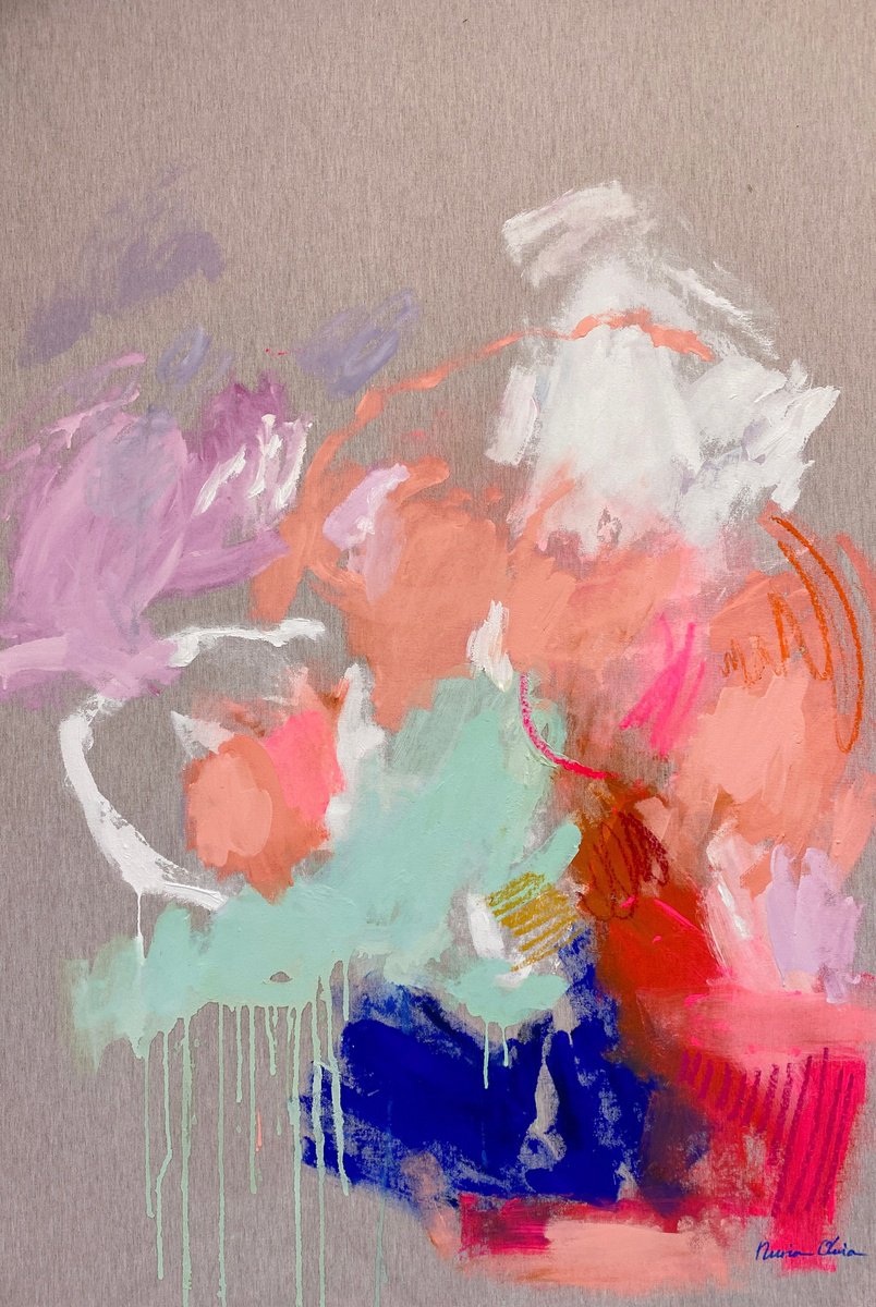 JUST WHAT I NEEDED Acrylic painting by Nuria Oliva | Artfinder