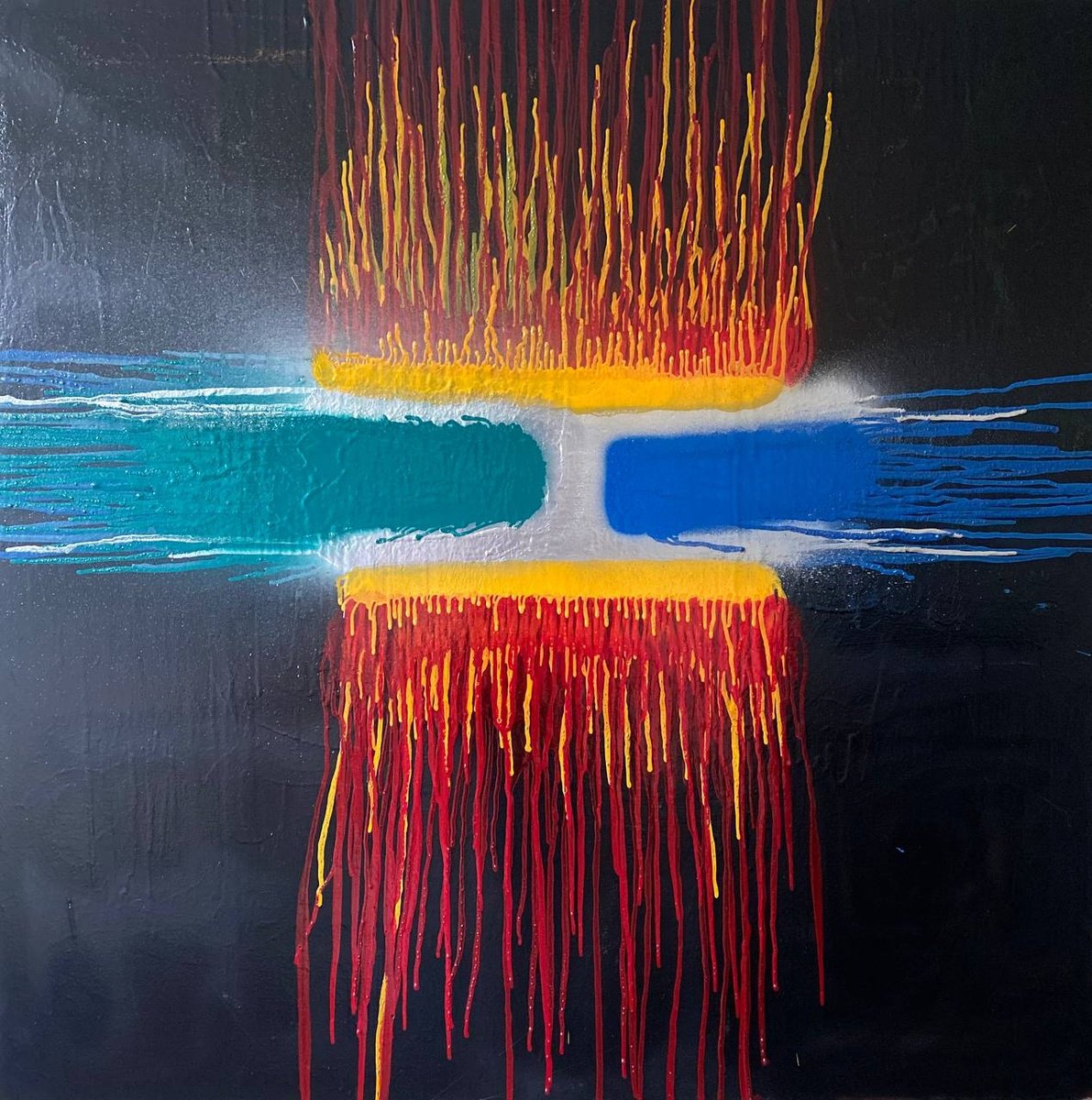 untitled Spray paint painting by Illia Prunenko | Artfinder