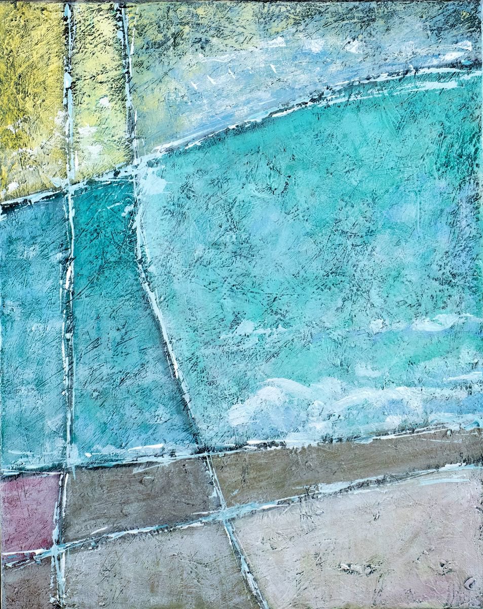 Beachcomber Acrylic painting: Daniel Stroup | Artfinder