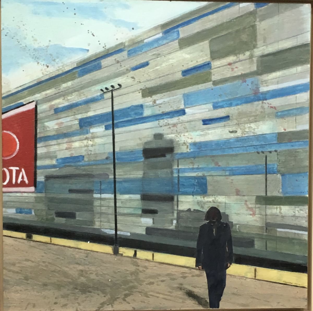 Downtown Marriott Oil painting by Stuart Marcus | Artfinder