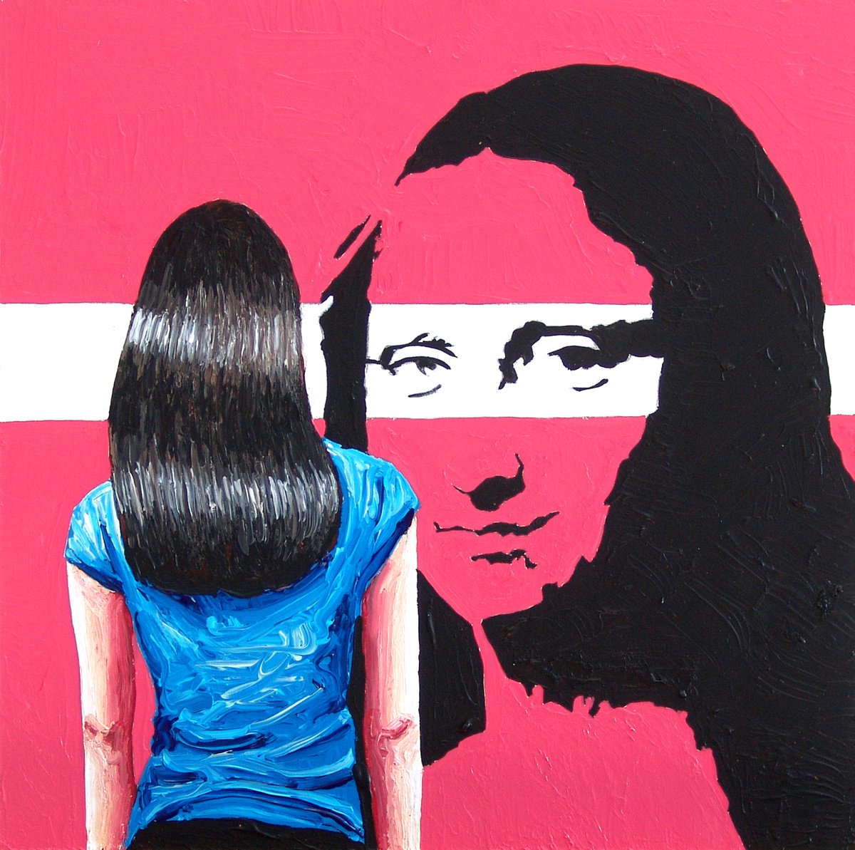 Mona Lisa Acrylic painting by Gerard Boersma | Artfinder