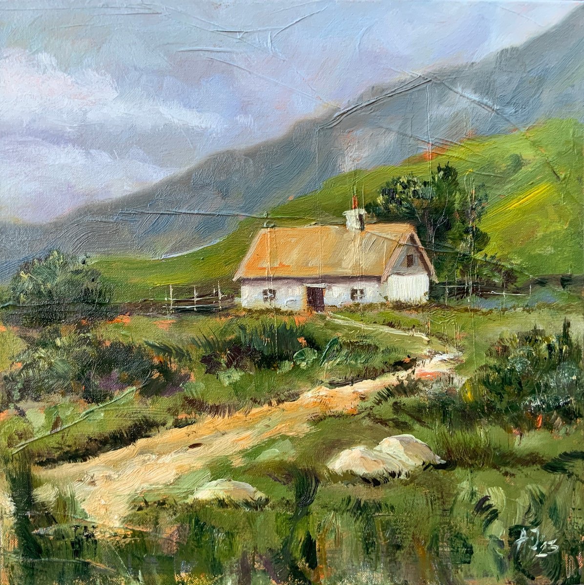 Ireland Oil painting by Alexandra Jagoda (Ovcharenko) | Artfinder