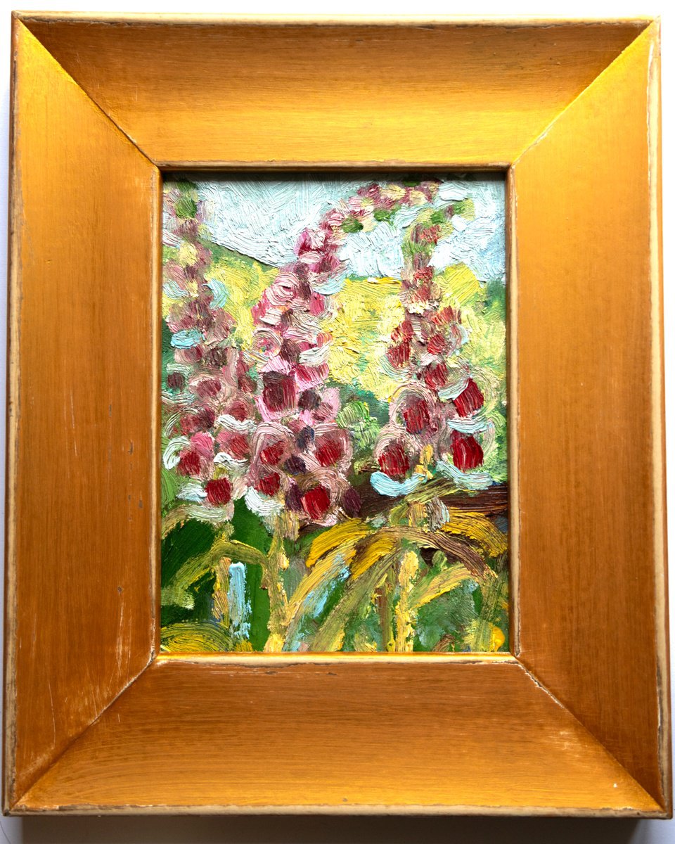 Foxglove (Mountain Flowers) Oil painting: Elizabeth Anne Fox | Artfinder