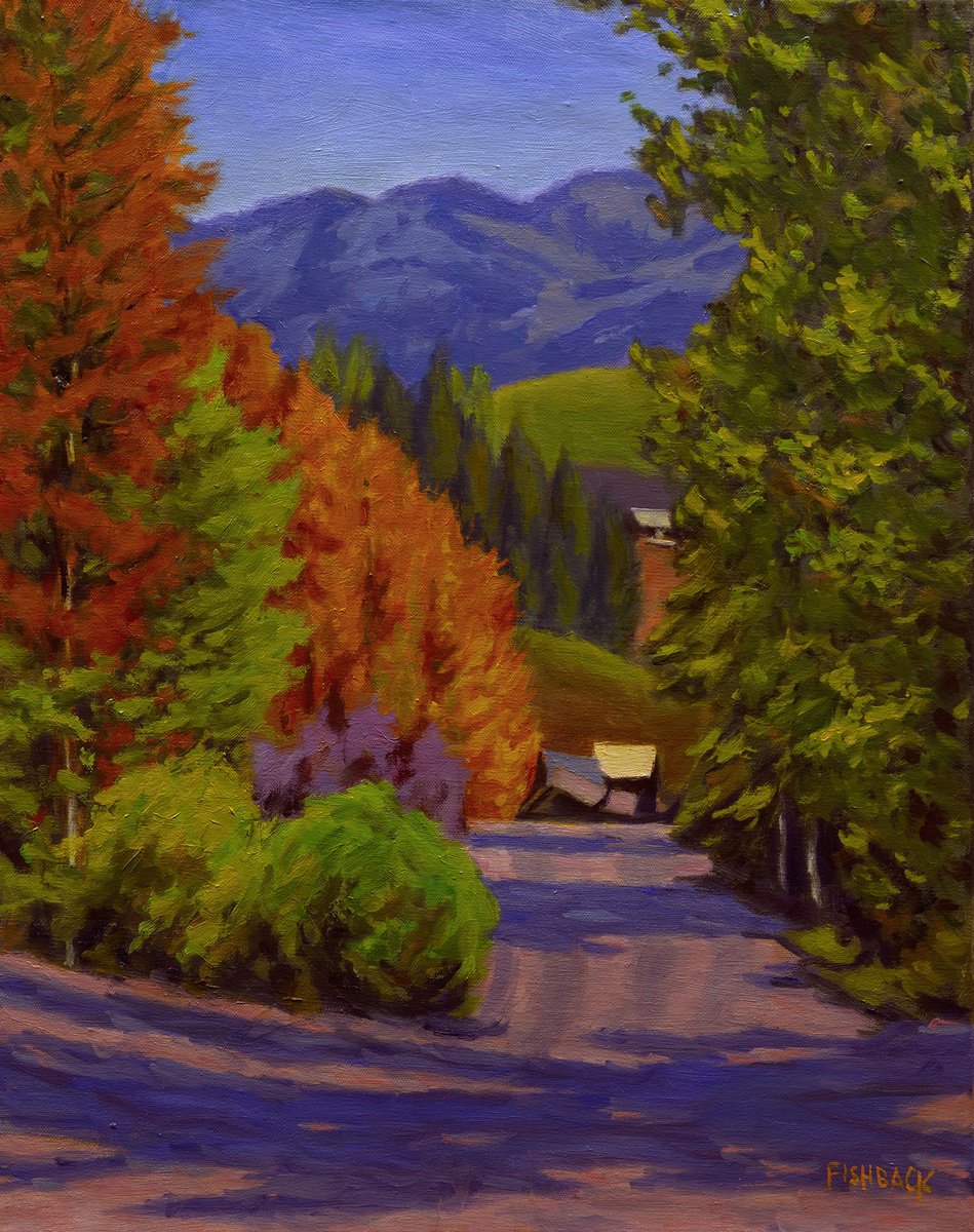 Crested Butte Colorado II Oil painting: Daniel Brian Fishback | Artfinder