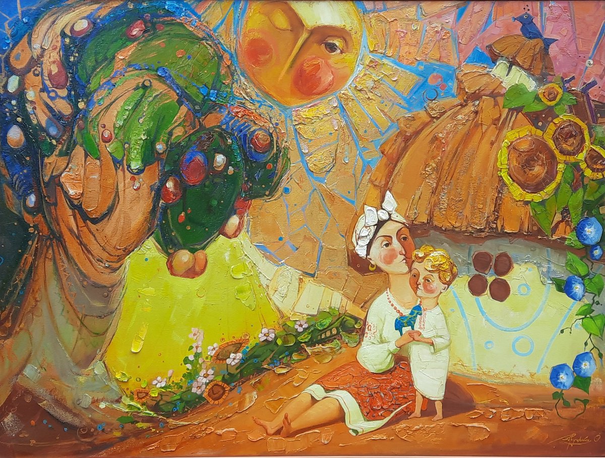 " Blue dream" Oil painting: Oksana Zbrutska | Artfinder