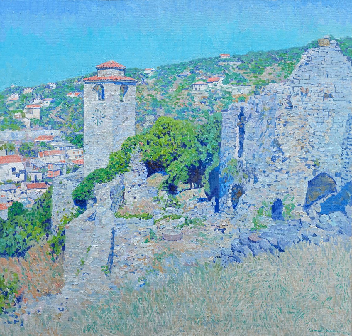 Stari Bar Oil painting: Simon Kozhin | Artfinder