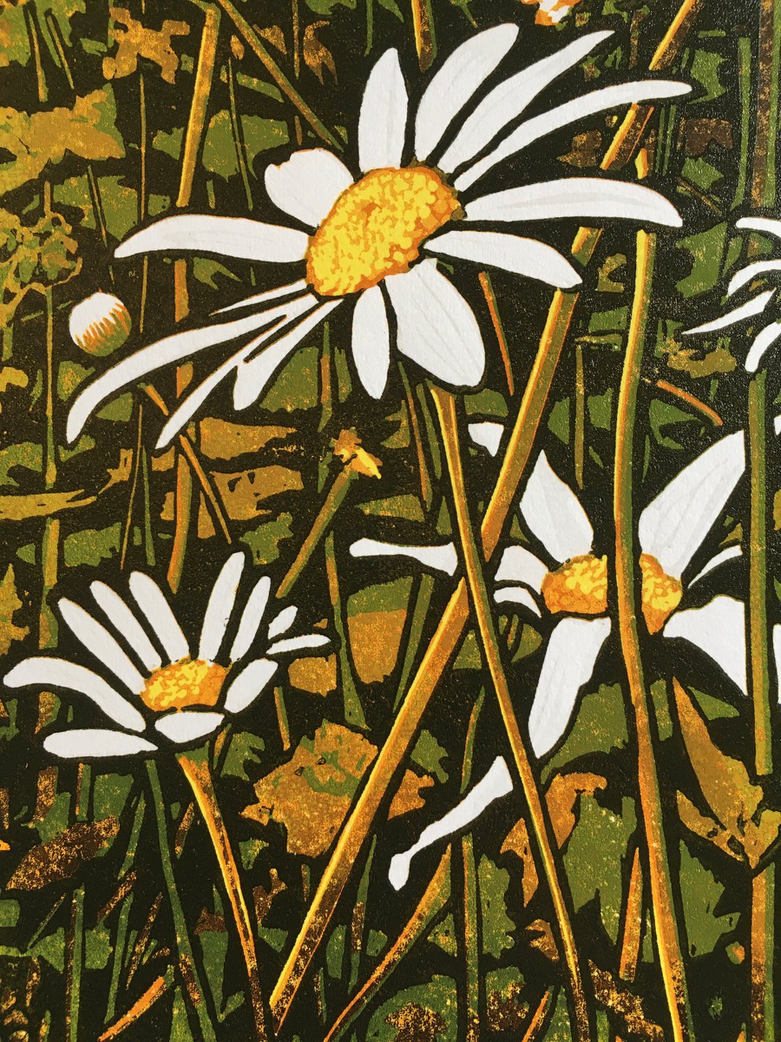 Patience Linocut by Susan Noble | Artfinder