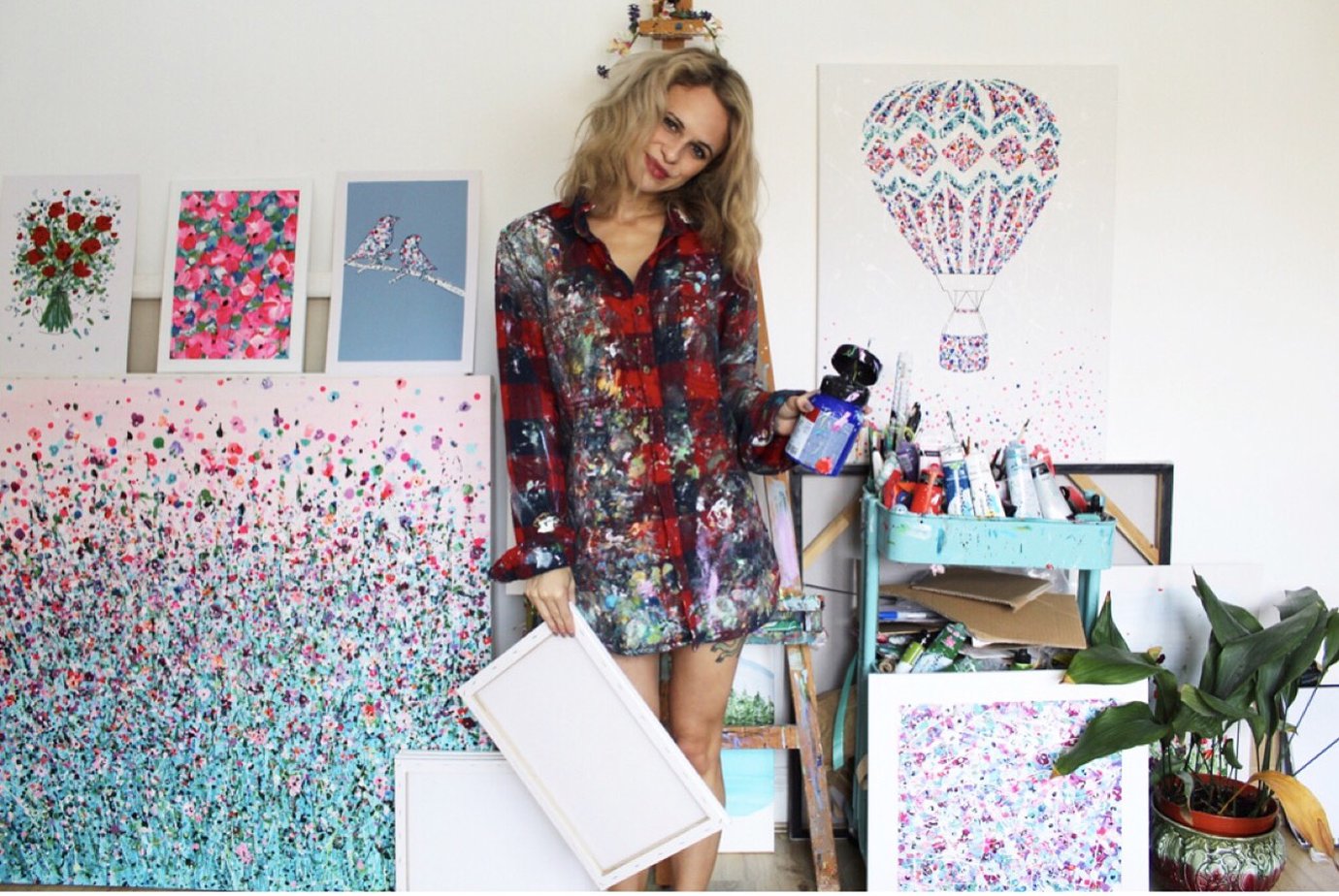 Charlotte Anna Reed HAPPY ART - Latest from Artist Studio | Artfinder