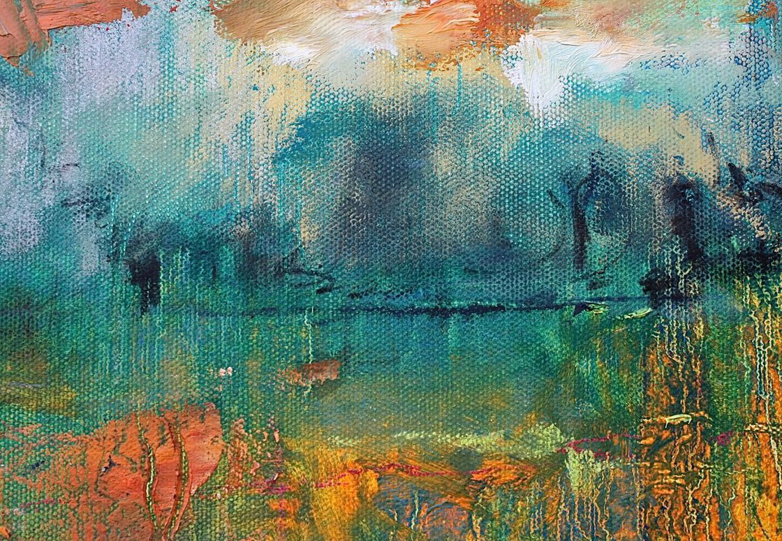 Maximum Sunrise Oil painting: Simon Jones | Artfinder