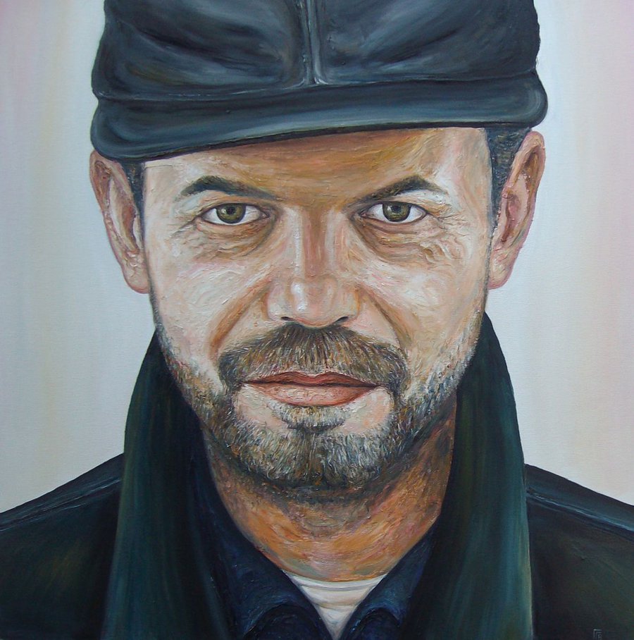 "Self-Portrait" Oil painting: Grigor Velev | Artfinder