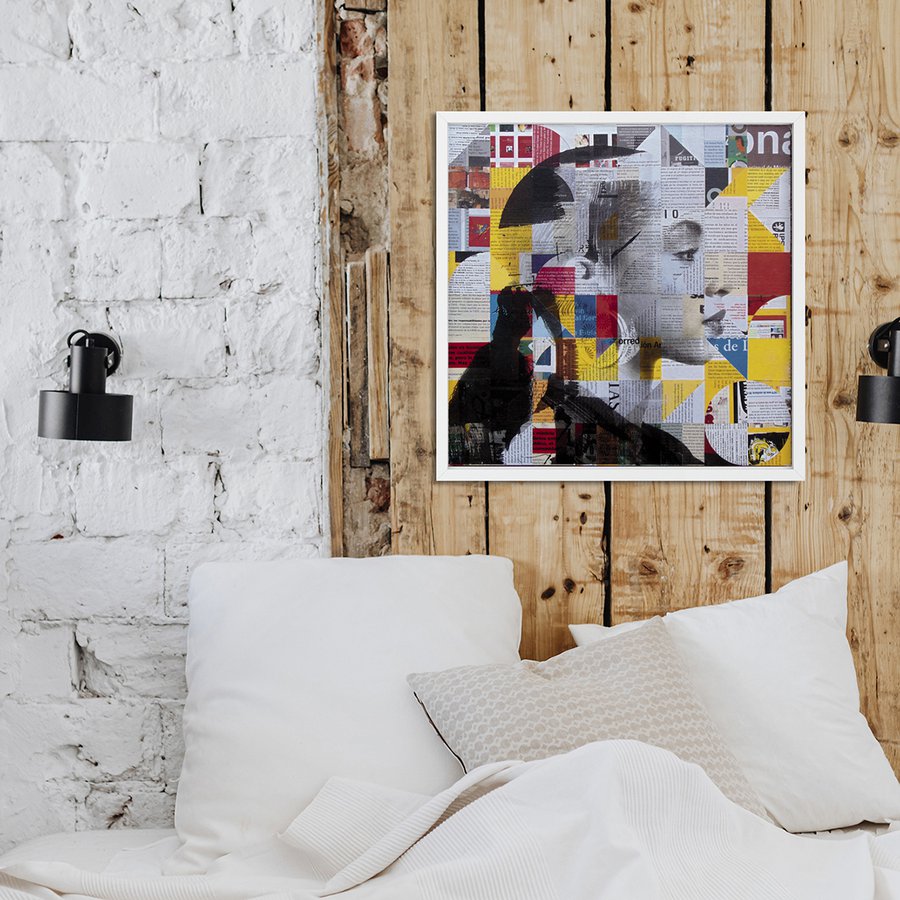 Collage_06_40x40_Sade_Pop Collage by Manel Villalonga | Artfinder