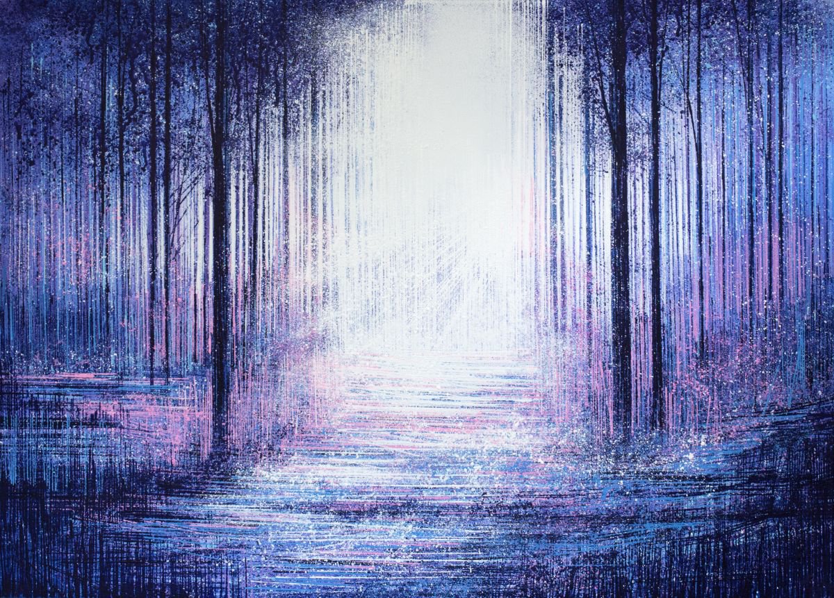 Bright Light Falling Acrylic painting by Marc Todd | Artfinder