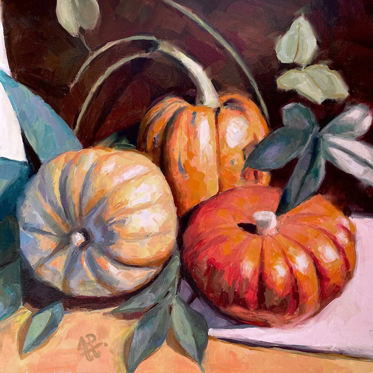 Farm Still Life Oil painting: Andres Portillo