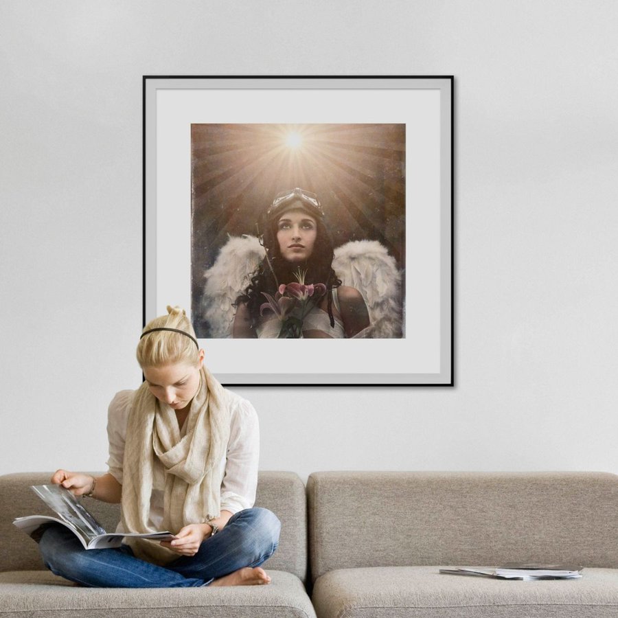 Pilot Angel Photograph: Peter Zelei | Artfinder