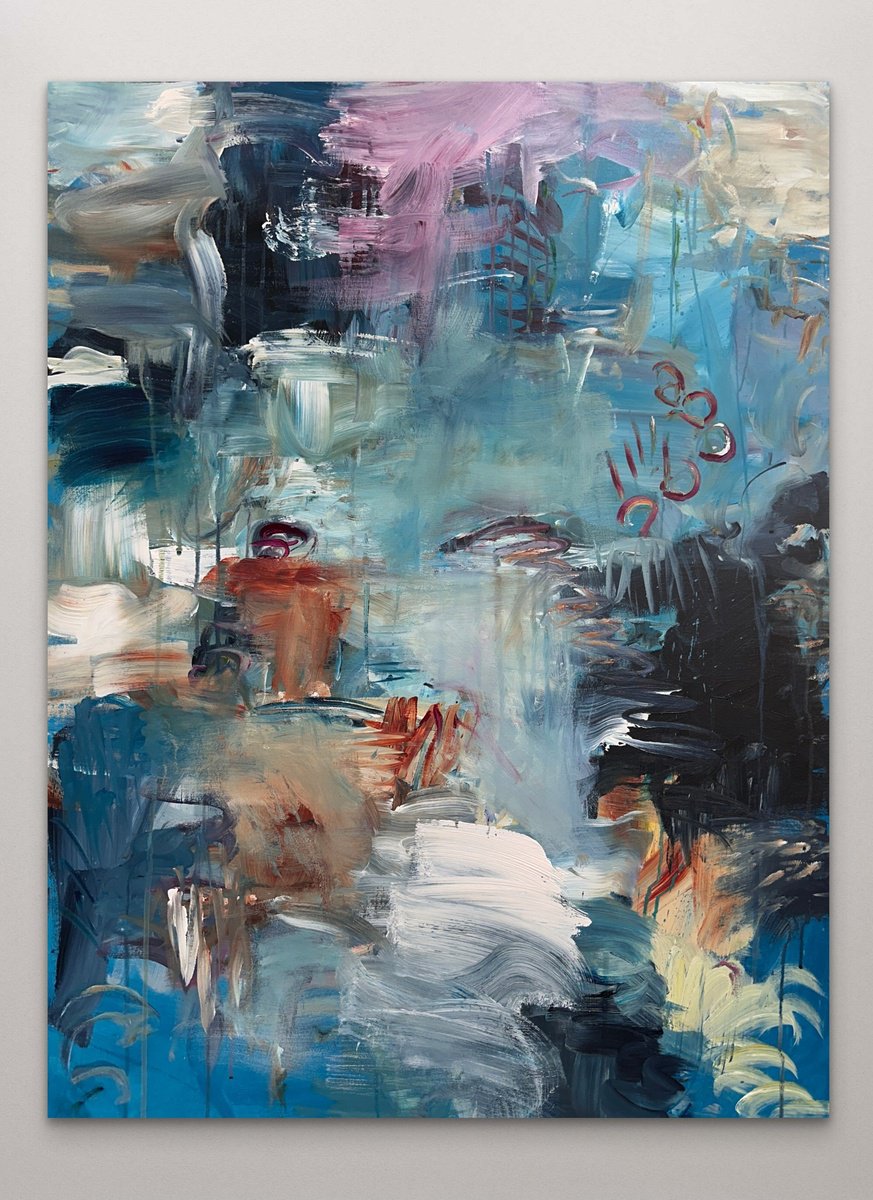 Shadow Dive Acrylic painting: Theodor Anghel | Artfinder