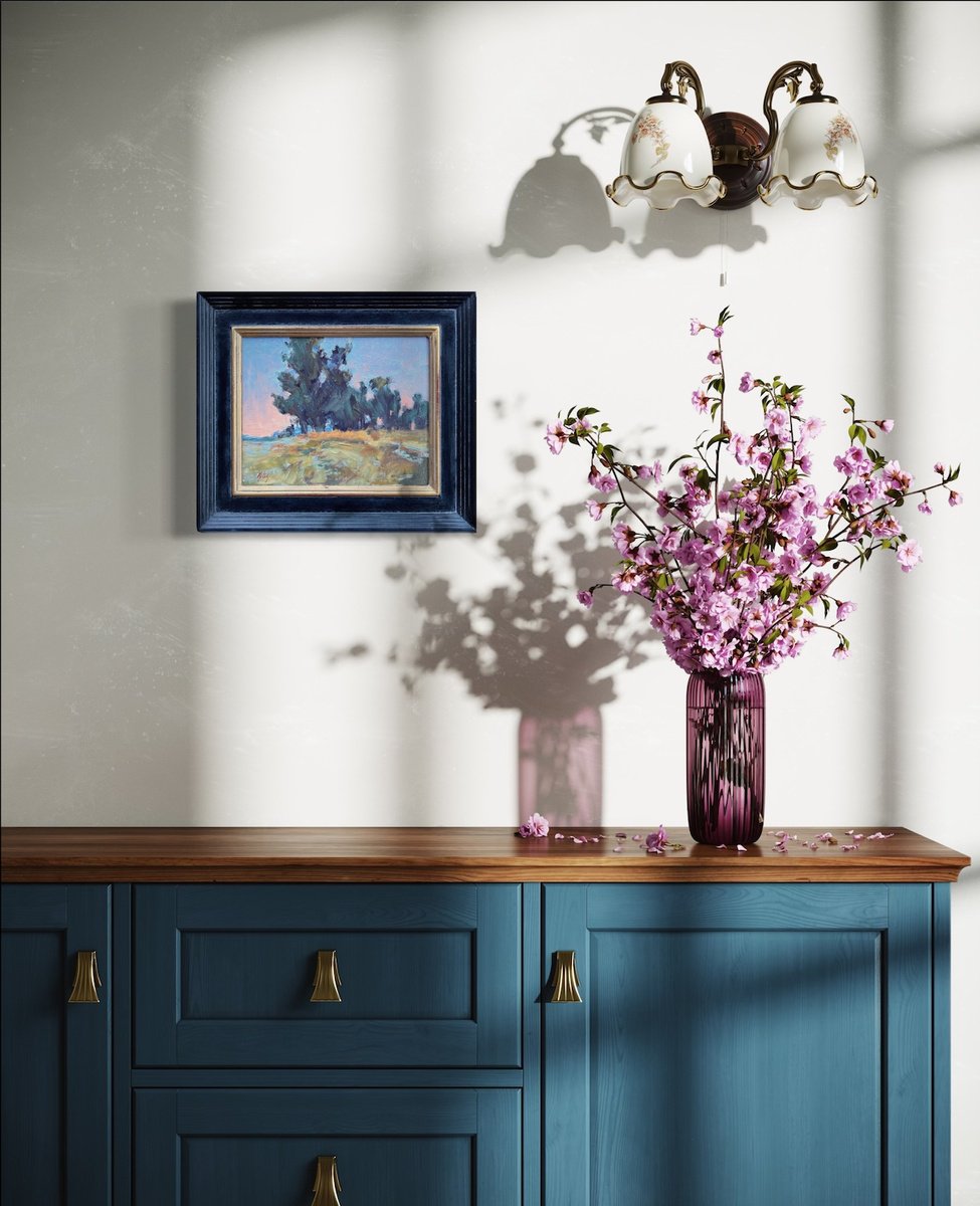 A Sliver of Orange Oil painting by Nancy Rynes | Artfinder