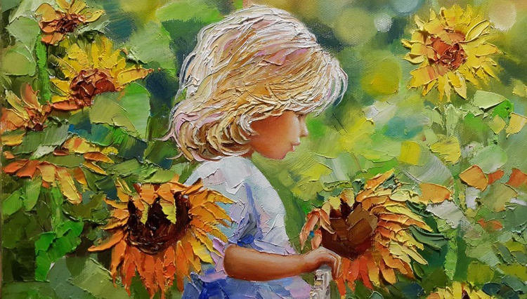 When I become an adult ... by Viktoria Lapteva | Artfinder