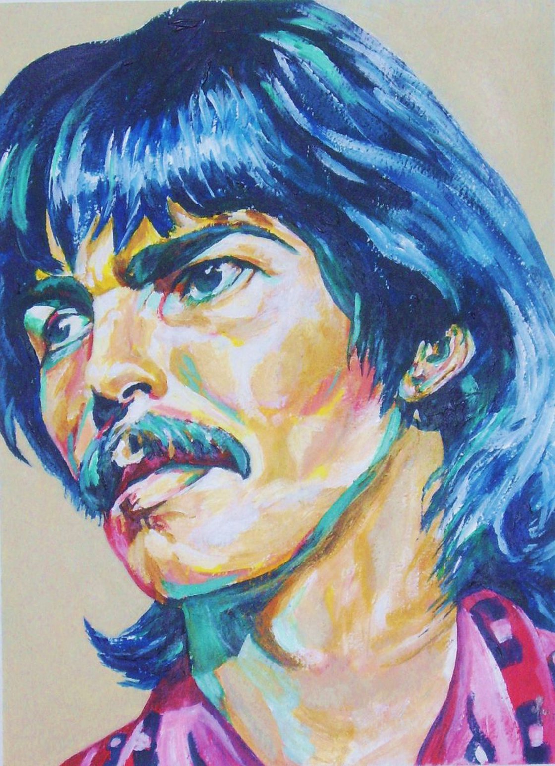 George Harrison Acrylic painting: Max Aitken | Artfinder