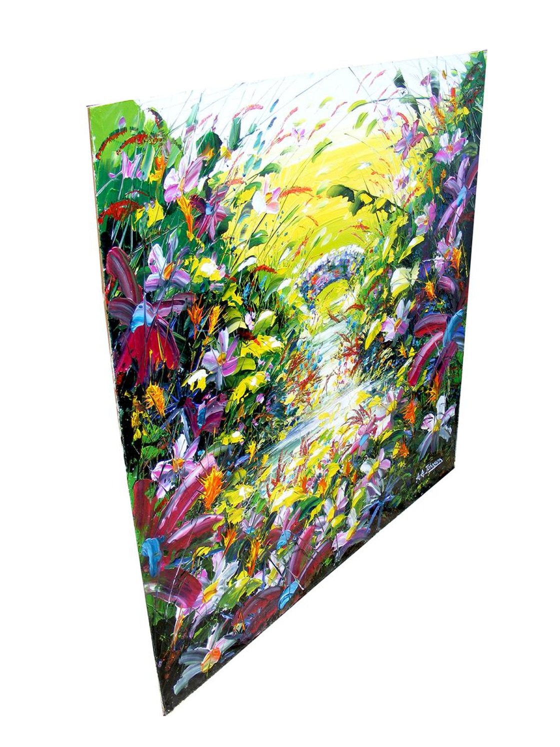 The Reflecting Pool Acrylic painting: Andrew Alan Johnson | Artfinder