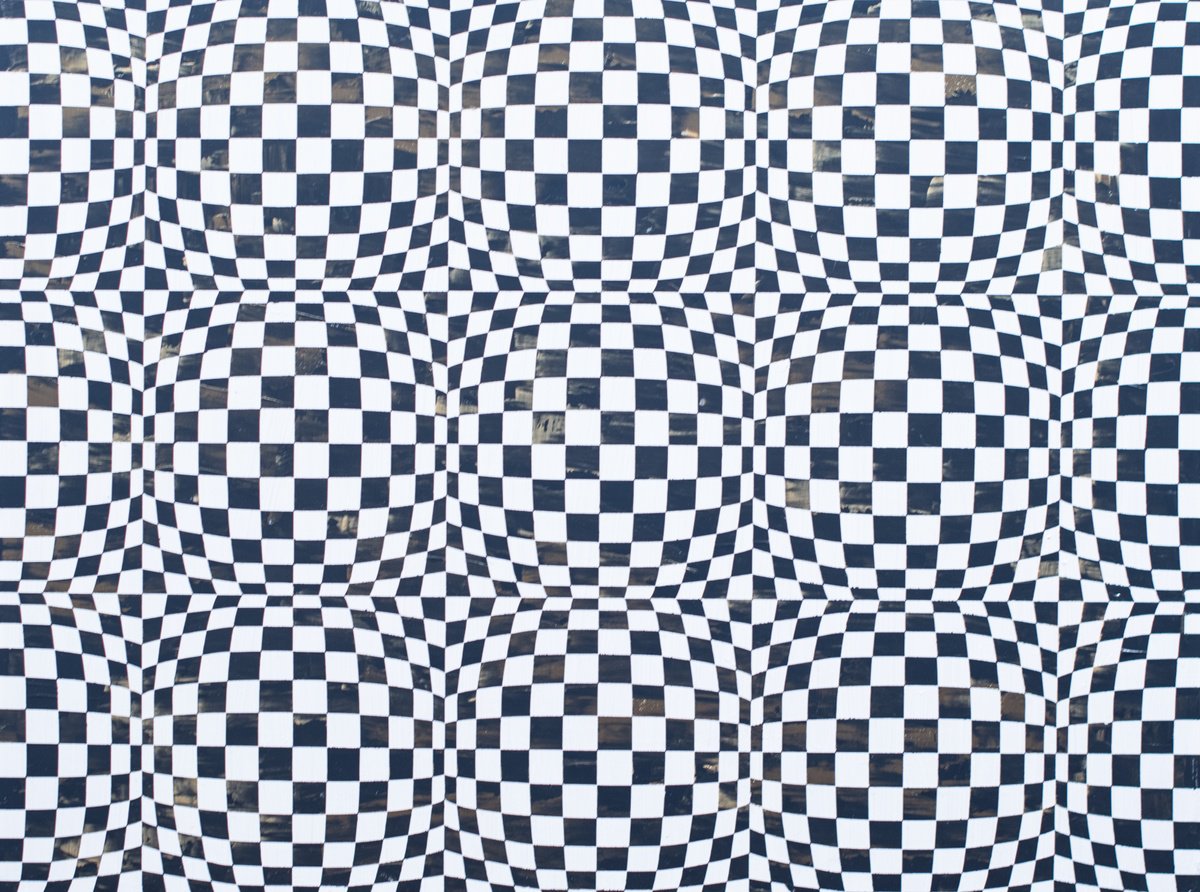 Do You Want to Play a Game of Checkers? Acrylic painting by Sean ...