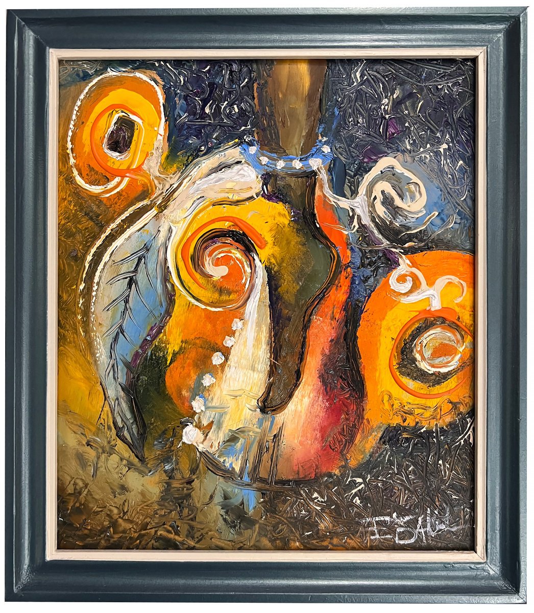 Ethereal shackles Oil painting: Eleonora Bakalova | Artfinder